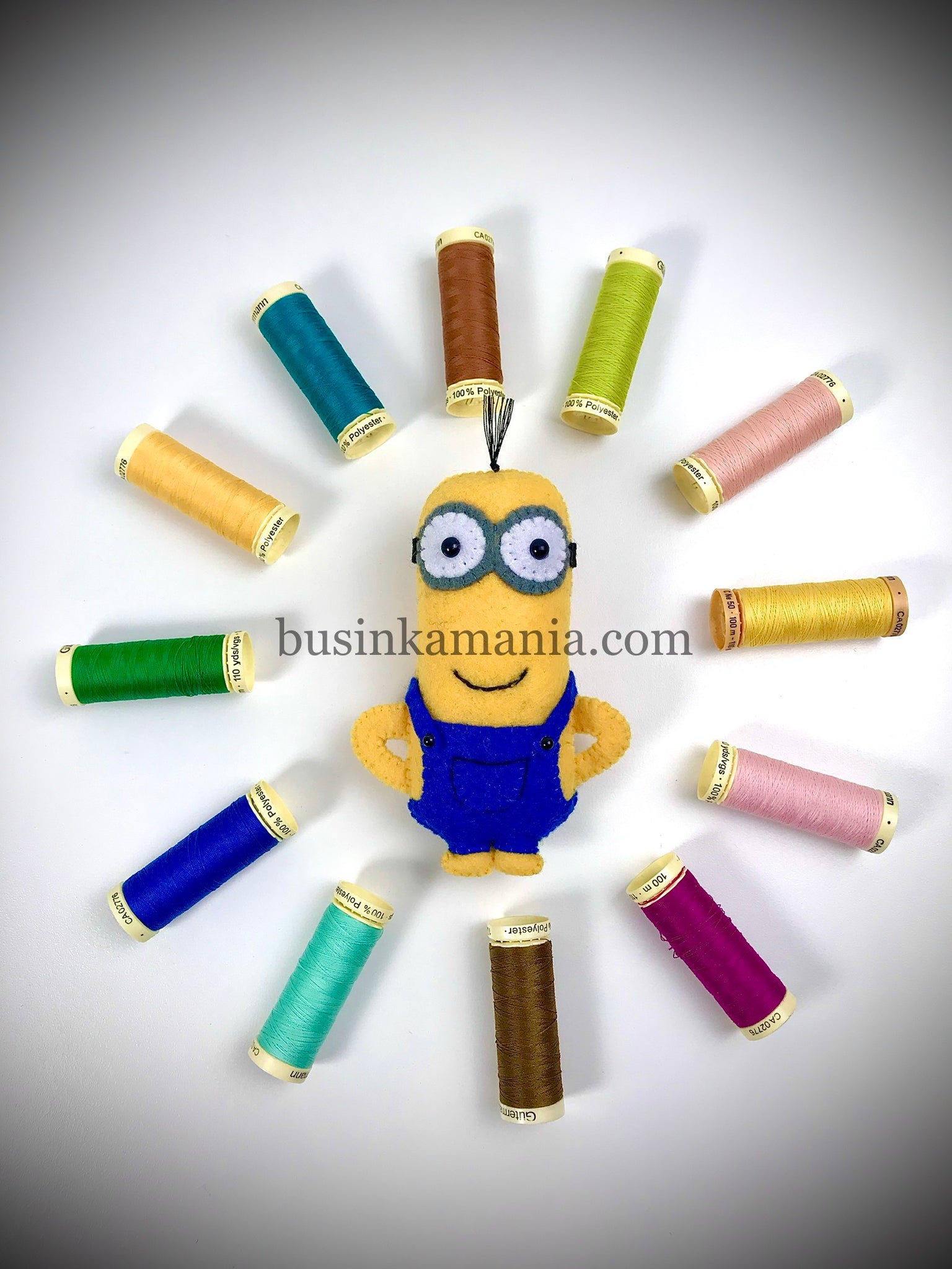 Minion Kevin Felt Toy Sewing Pattern – BusinkaMania