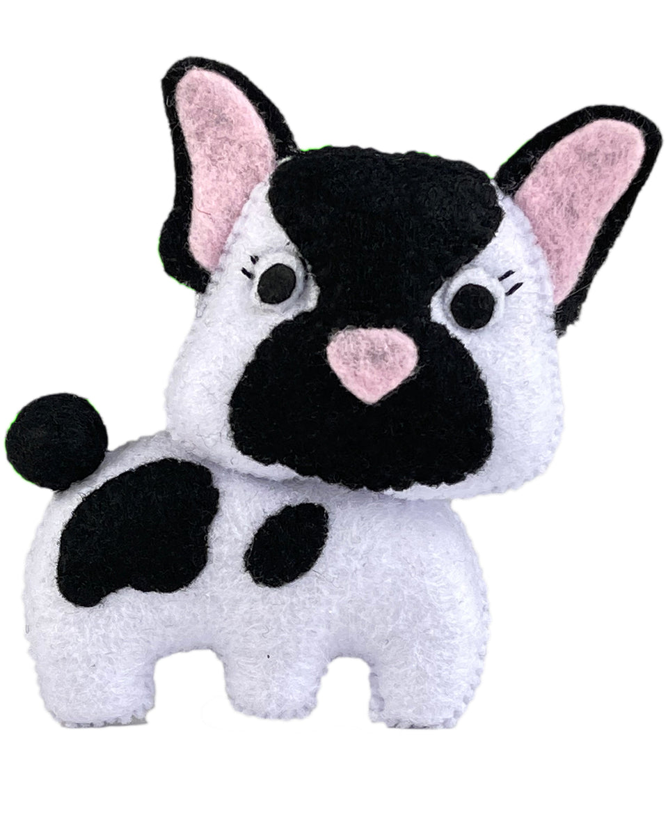 Dog Frenchie Felt Toy Sewing Pattern – BusinkaMania